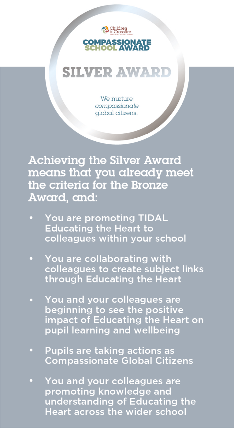 Compassionate School Award - Children in Crossfire